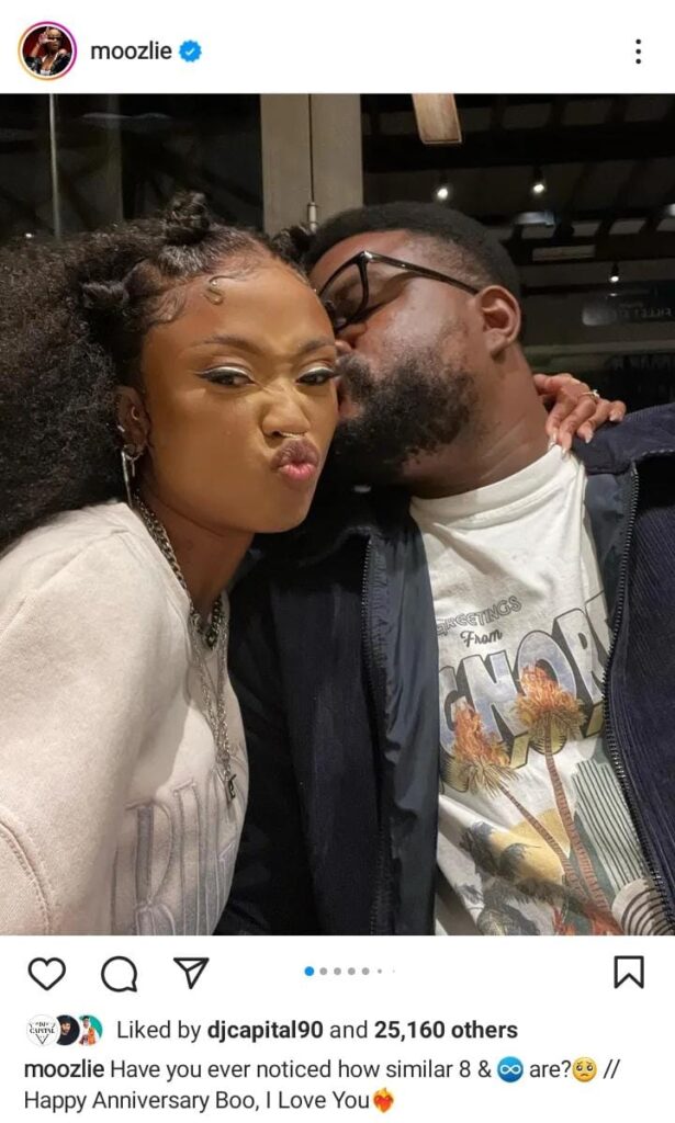PICS! Moozlie And Boyfriend Celebrate Their 8th Anniversary | SA Hip ...